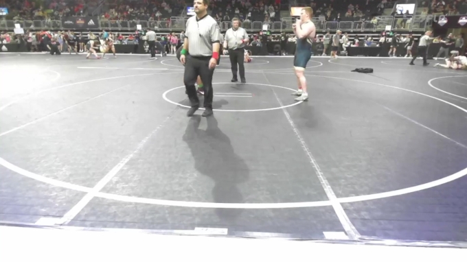 288 lbs Rr Rnd 1 - Jacob Clay, Southmoore SaberCats Wrestling vs Traun ...