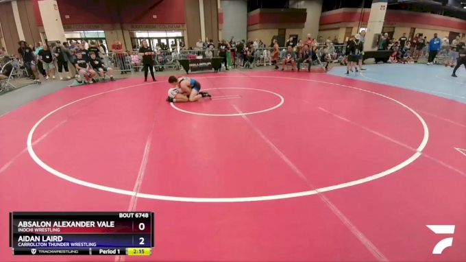 138 lbs Cons. Round 3 - Absalon Alexander Valencia, Inochi Wrestling vs ...