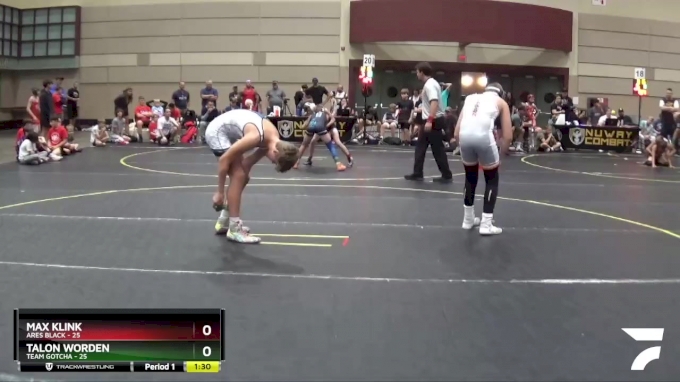 140 lbs Round 3 (6 Team) - Max Klink, Ares Black vs Talon Worden, Team ...