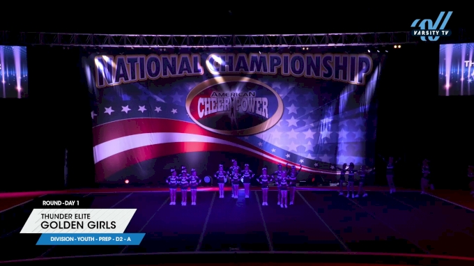 Thunder Elite - Golden Girls [2024 L1.1 Youth - PREP - D2 - A Day 1 ...