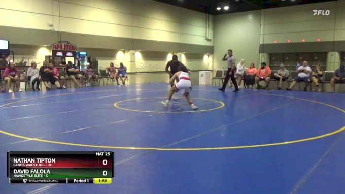138 lbs Round 4 (6 Team) - David Falola, Hawkstyle Elite vs Nathan ...