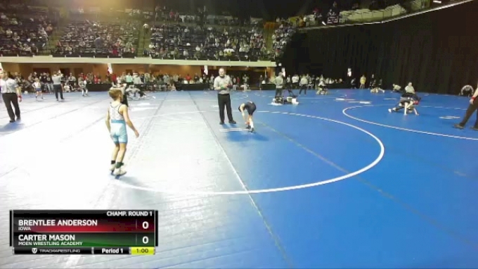 77 lbs Champ. Round 2 - Carter Mason, Moen Wrestling Academy vs ...