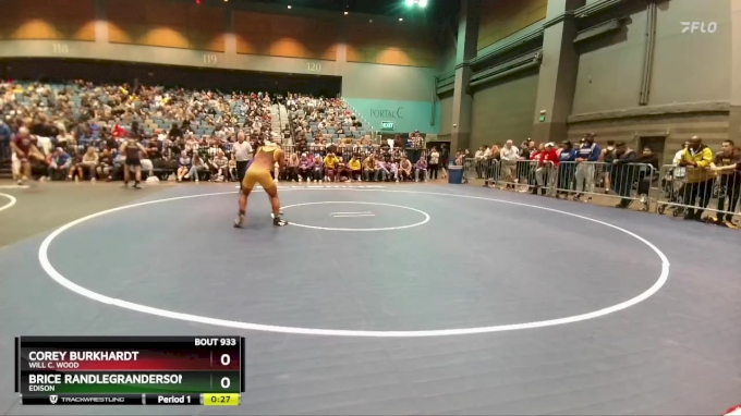 165 lbs Cons. Round 1 - Brice Randlegranderson, Edison vs Corey ...