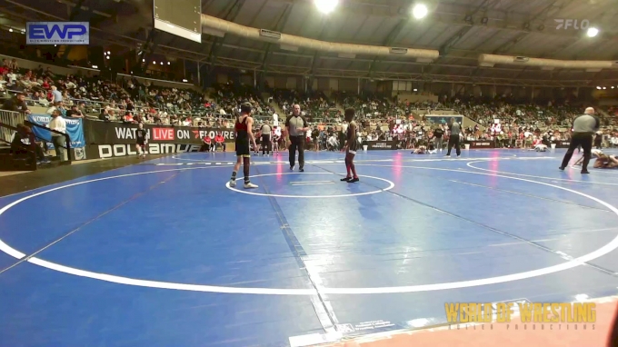 80 lbs Round Of 32 - Austin Perine, Lofton Style Wrestling vs Braxten ...