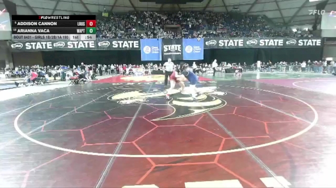 Girls 1B/2B/1A 190 Cons. Round 4 - Addison Cannon, Lake Roosevelt ...