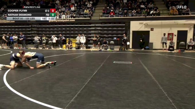 125 lbs Quarterfinal - Cooper Flynn, Tennessee-Chattanooga vs Nathan ...