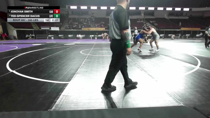 285 lbs Semifinal - Jonovan Smith, Caribbean vs Ted-Spencer Dacus, Life