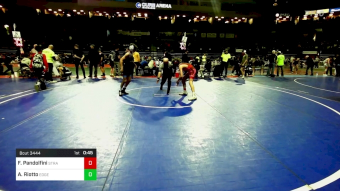 105 lbs Final - Franco Pandolfini, Stray Dawgs vs Anthony Riotto, Edge ...