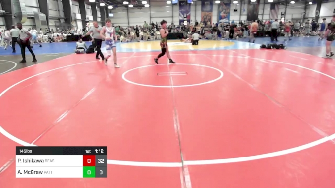 145 lbs Rr Rnd 2 - Paul Ishikawa, Beast Nation Gold vs Avery McGraw ...