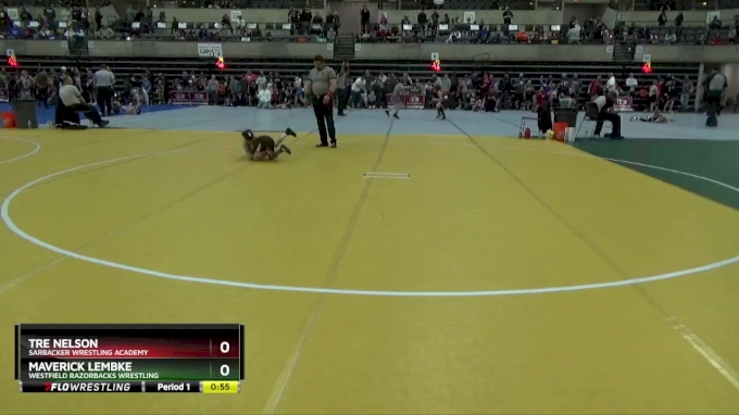 50 lbs Cons. Round 2 - Maverick Lembke, Westfield Razorbacks Wrestling ...