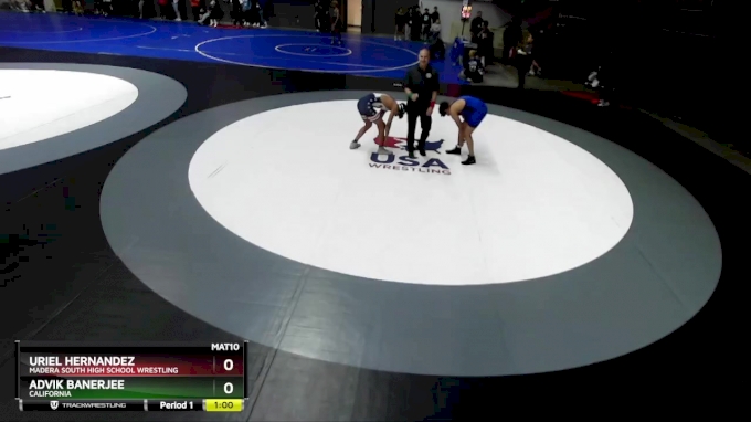 144 lbs Cons. Round 2 - Uriel Hernandez, Madera South High School ...