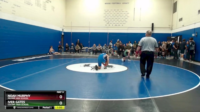 152 lbs Cons. Round 2 - Noah Murphy, Palmer High School vs Iver Gates ...