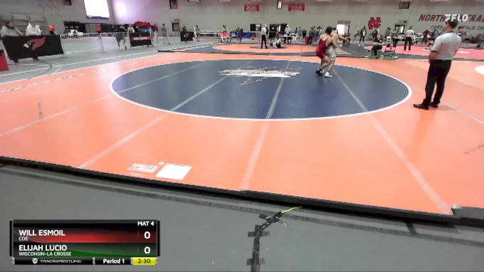 165 lbs Champ. Round 2 - Elijah Lucio, Wisconsin-La Crosse vs Will ...