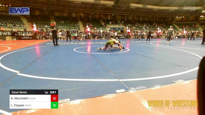 108 lbs Consolation - Alex Marchetti, Mat Assassins vs Lucas Copper ...
