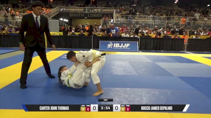 Rocco James DePalmo vs Carter John Thomas 2025 Pan Kids Jiu-Jitsu IBJJF ...