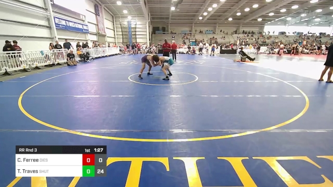 138 lbs Rr Rnd 3 - CJ Ferree, Diesel vs Tyler Traves, Team Shutt