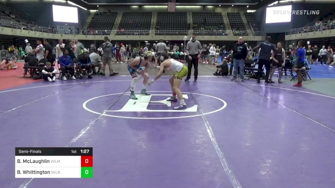 120 lbs Semifinal - Brayden McLaughlin, Wilmington vs Blake Whittington, Selbyville