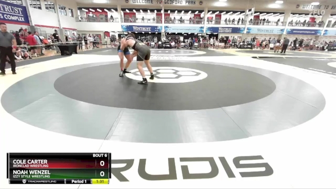 215 lbs Round 1 - Noah Wenzel, Izzy Style Wrestling vs Cole Carter ...