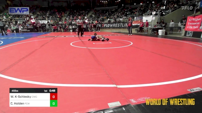 46 lbs Round Of 16 - Wyatt Kelley-Schlesky, CIWC-Team Intensity vs ...
