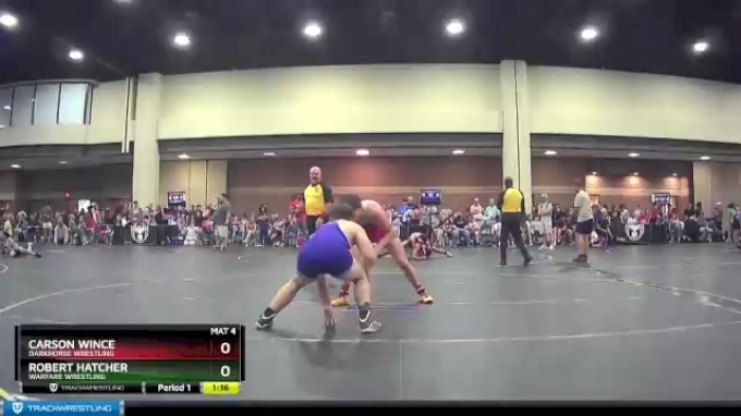 180 lbs Cons. Round 1 - Carson Wince, Darkhorse Wrestling vs Robert ...
