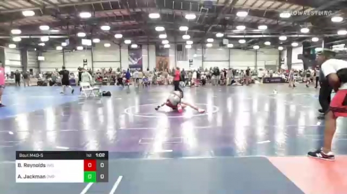 106 lbs Rr Rnd 2 - Braylon Reynolds, Indiana Outlaws Black vs Alex ...