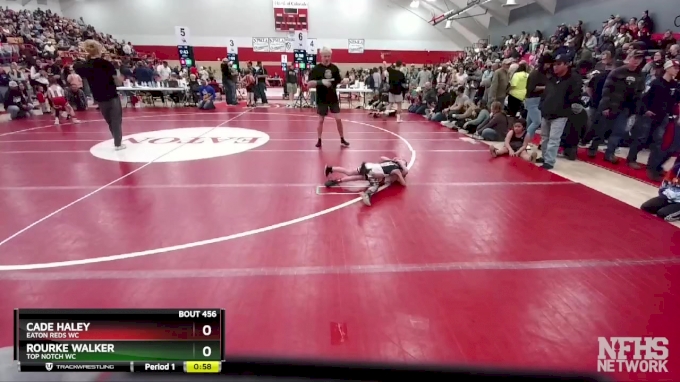 41-42 lbs Round 2 - Cade Haley, Eaton Reds WC vs Rourke Walker, Top ...