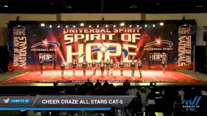 Cheer Craze All Stars Cat-5 [2021 Junior 5 D2 Day 1] 2021 Universal ...