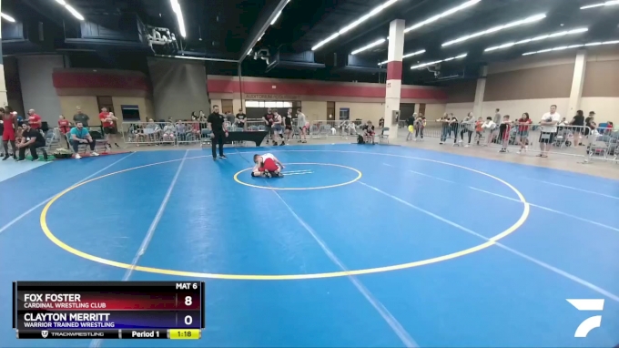 87 lbs Semifinal - Fox Foster, Cardinal Wrestling Club vs Clayton ...