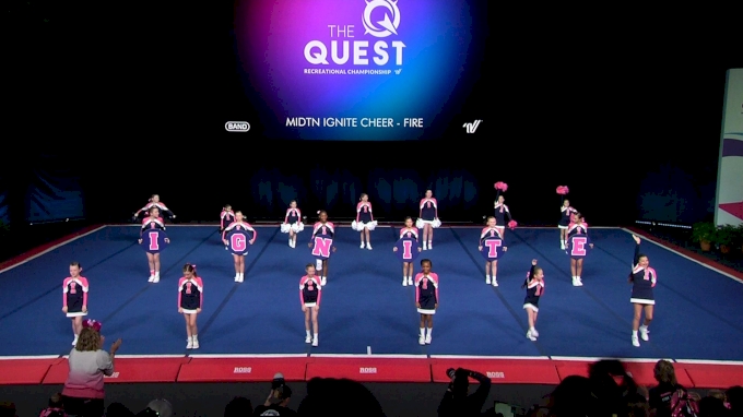 MIDTN Ignite Cheer - Fire [2023 L1 Traditional Rec - 12Y (NON) Finals ...