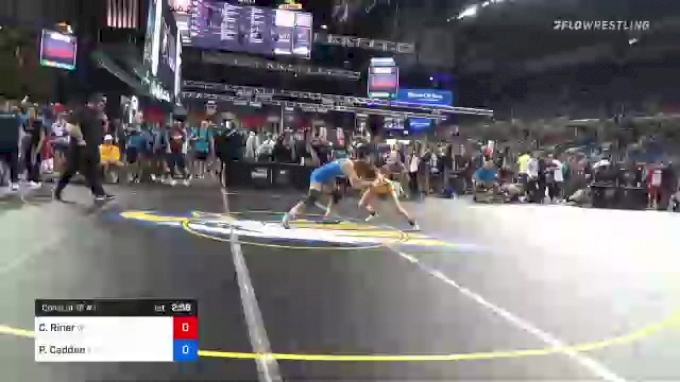 132 lbs Consi Of 16 #1 - Ciara Riner, West Virginia vs Piper Cadden ...