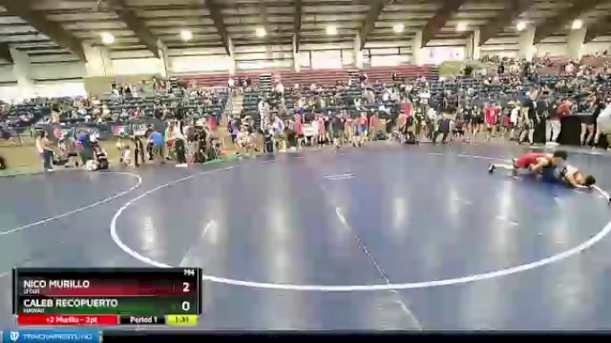 84-93 lbs Cons. Semi - Nico Murillo, Utah vs Caleb Recopuerto, Hawaii
