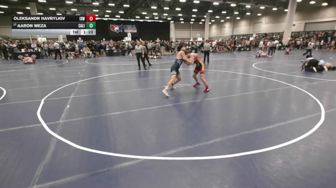 126 lbs Champ. Rd Of 64 - Aaron Meza, California vs Oleksandr Havrylkiv ...