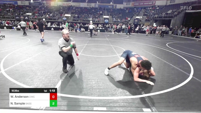 163 lbs Consi Of 8 #2 - Wyatt Anderson, CIWC Team Intensity vs Noah ...