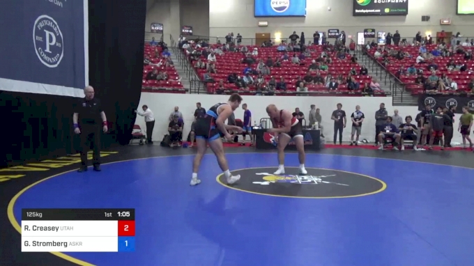125 kg Rnd Of 64 - Rylee Creasey, Utah vs Grant Stromberg, Askren ...