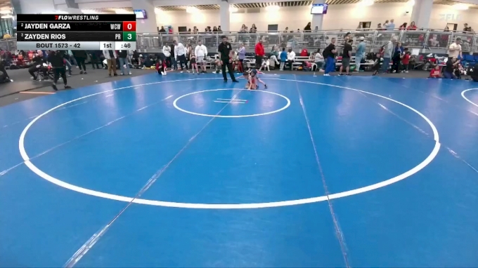 42 lbs Semifinal - Zayden Rios, Panhandle RTC vs Jayden Garza, Wesley ...