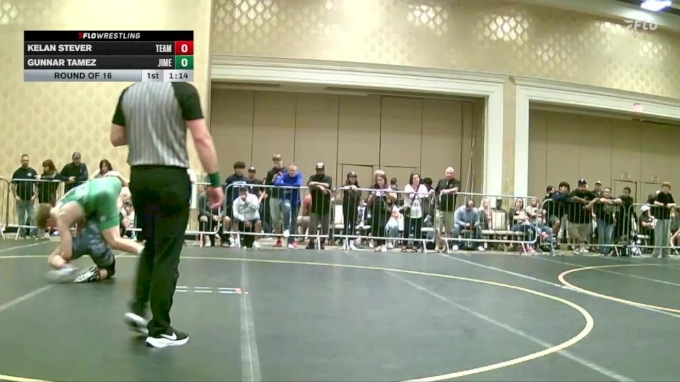 175 lbs Round Of 16 - Kelan Stever, Team Thunder vs Gunnar Tamez ...