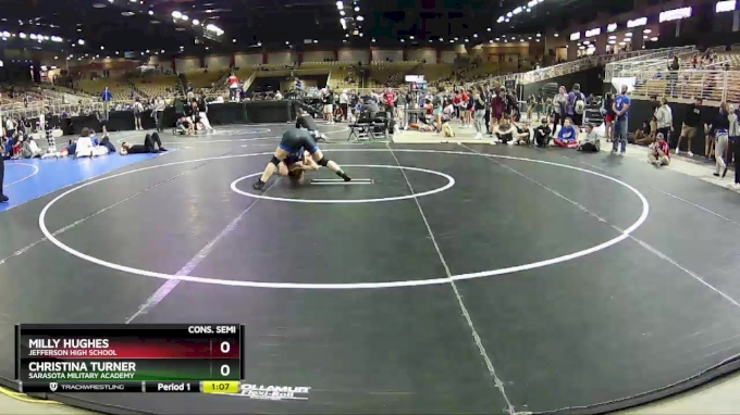 125 lbs Cons. Semi - Christina Turner, Sarasota Military Academy vs ...