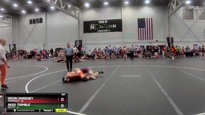 157 lbs Placement (4 Team) - Devin Sweeney, Mavericks vs Reed Trimble ...