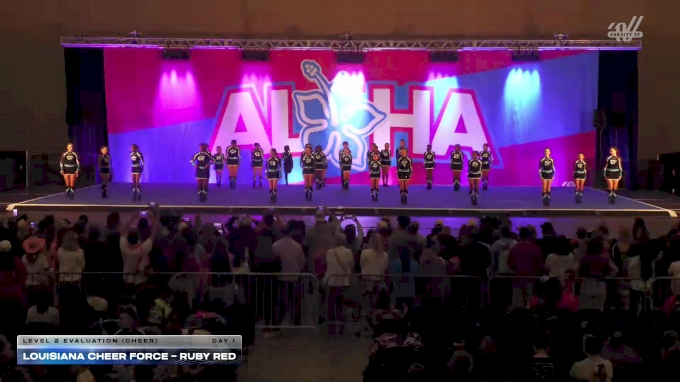 Louisiana Cheer Force - Ruby Red [2025 L2 Evaluation (Cheer) Day 1 ...