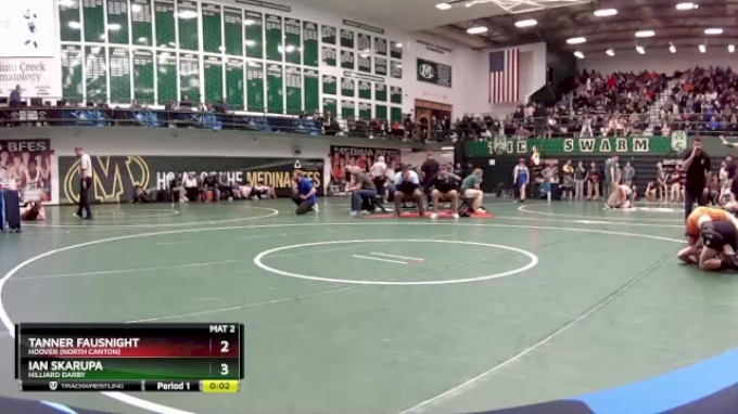 132 lbs Cons. Round 2 - Tanner Fausnight, Hoover (North Canton) vs Ian ...