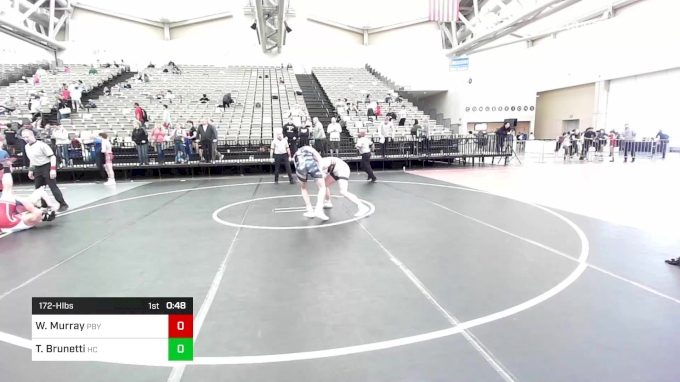 172-H lbs Consi Of 8 #2 - Walker Murray, Pennsbury vs Thomas Brunetti ...