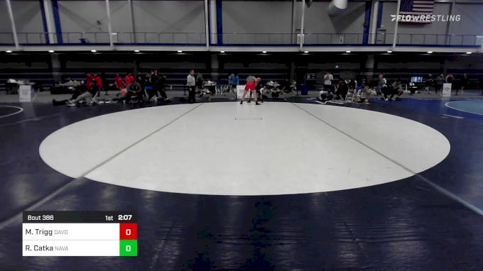 285 lbs Consi Of 8 #1 - Mitchell Trigg, Davidson vs Ryan Catka, Naval ...