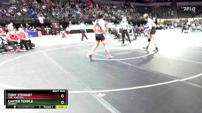 175 Class 3 lbs Semifinal - Tony Stewart, Carl Junction vs Carter ...