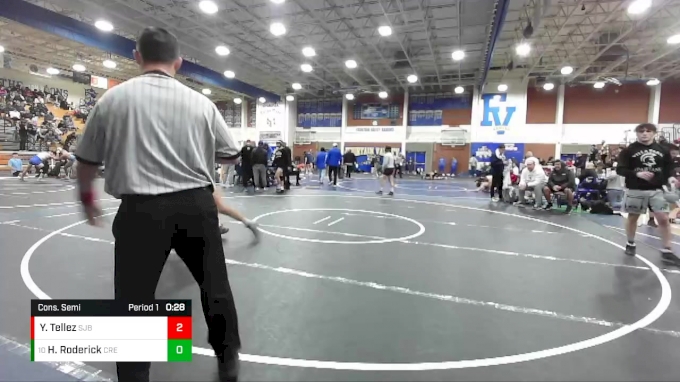 152 lbs Cons. Semi - Harrison Roderick, Crespi vs Yazir Tellez, St ...