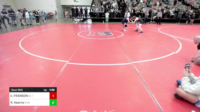 140 lbs Rr Rnd 1 - Kayla FRANSON, DC Trained vs Rosabella Kearns, Rhino ...