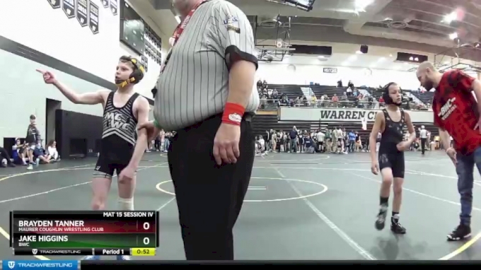 71 lbs Champ. Round 1 - Jake Higgins, BWC vs Brayden Tanner, Maurer ...