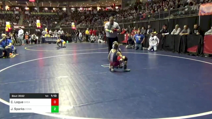 70 lbs Consy 4 - Colin Logue, Great Valley vs Jake Sparks, Connellsville