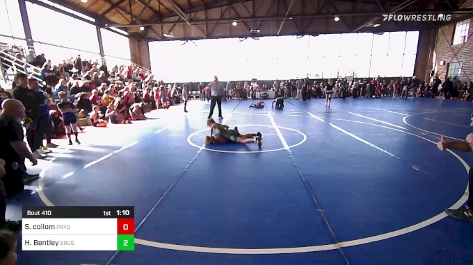 78-82 lbs Quarterfinal - Shiann Collom, Pryor Tigers vs Hayley Bentley ...