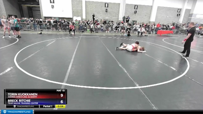 138 lbs Champ. Round 1 - Torin Kuokkanen, Askren Wrestling Academy vs ...