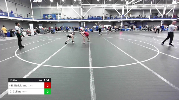 133 lbs Round Of 16 - Gable Strickland, Lock Haven University vs Conor ...
